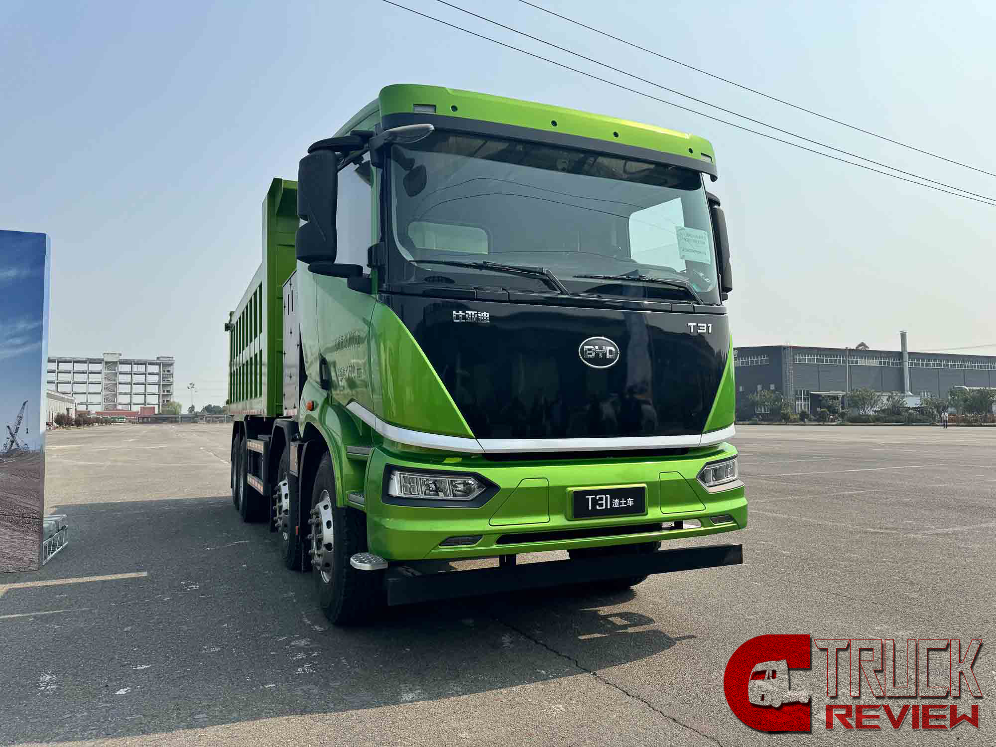 BYD CV's T31 Electric Tipper Truck Review | Chinese Truck Review