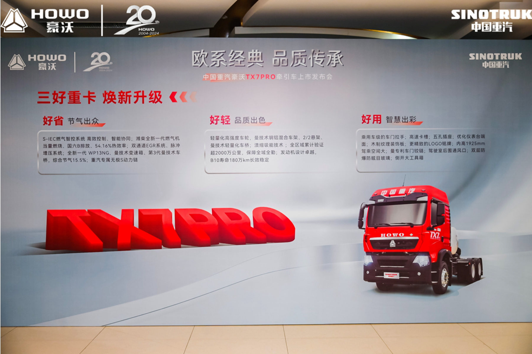 New Era of Excellence in Heavy Trucks: CNHTC HOWO TX7-PRO Officially ...