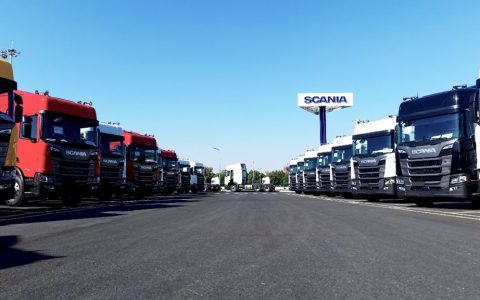 The First Scania Prototype Vehicle Made in Rugao, China, Rolls Off the ...
